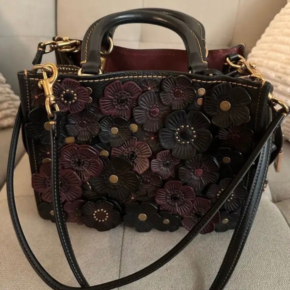 Coach | Bags | Coach Tea Rose | Poshmark